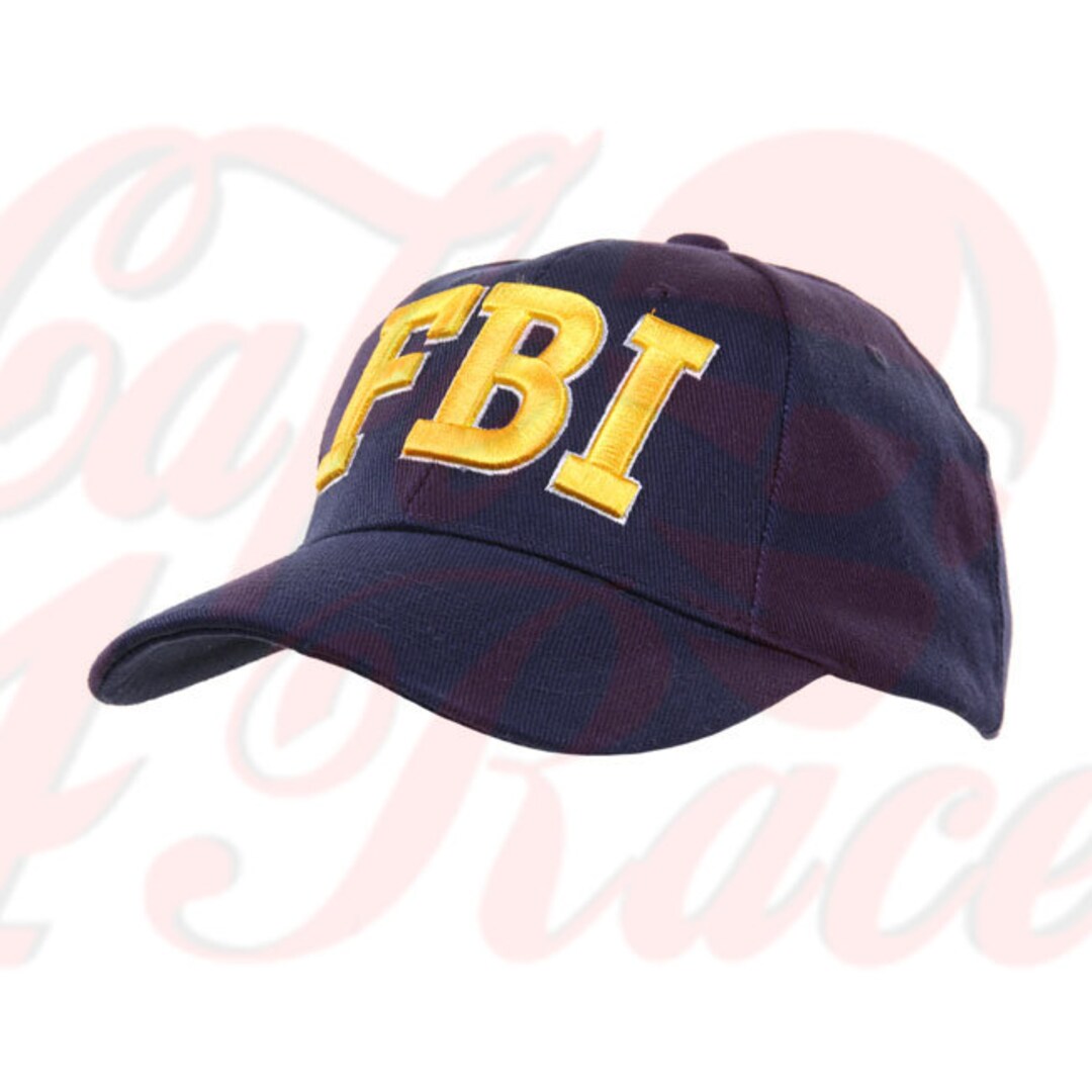 Baseball Cap FBI Blue - Etsy