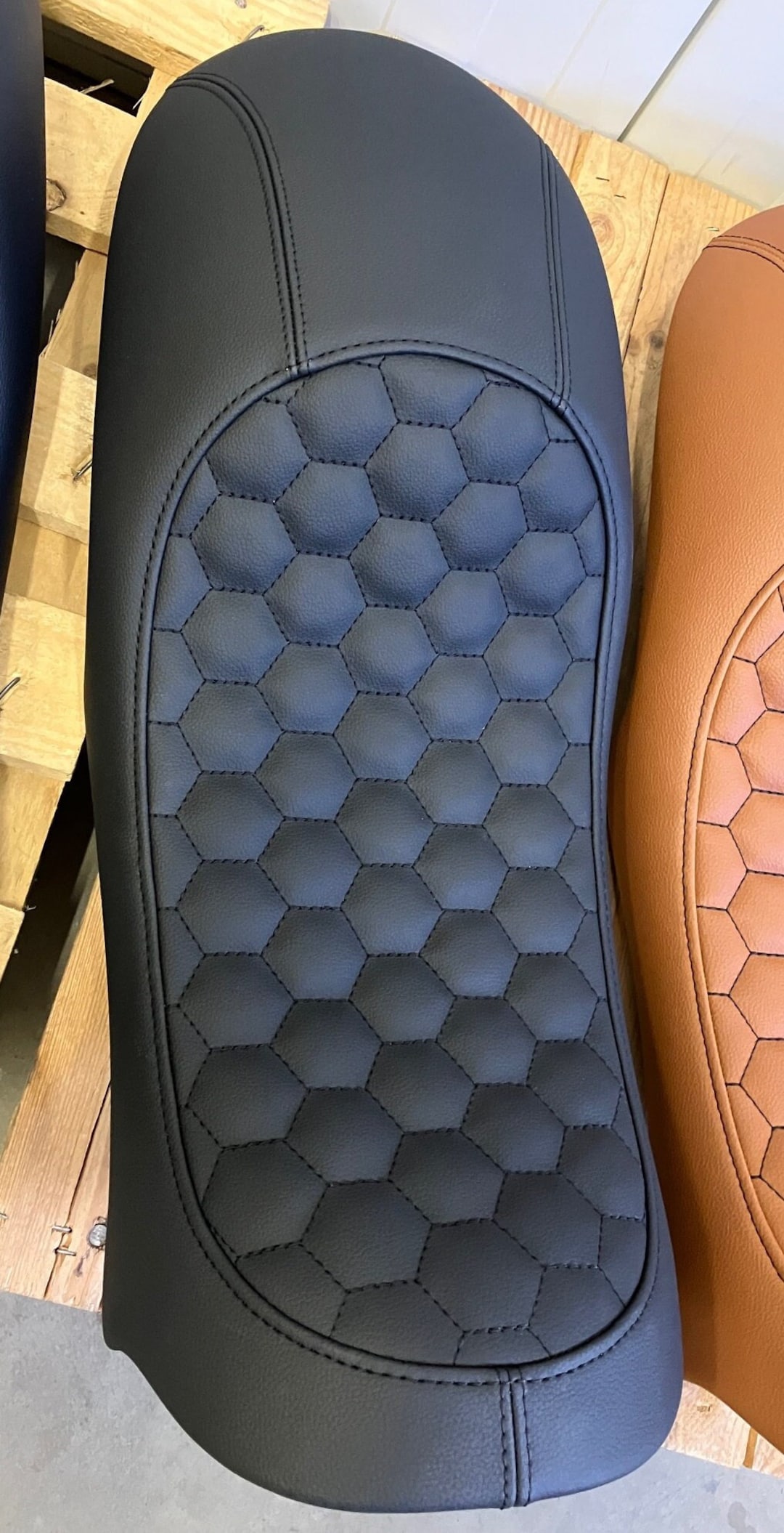 BMW K Series Solo Seat, Black Hexagon Cafe Racer - Etsy UK