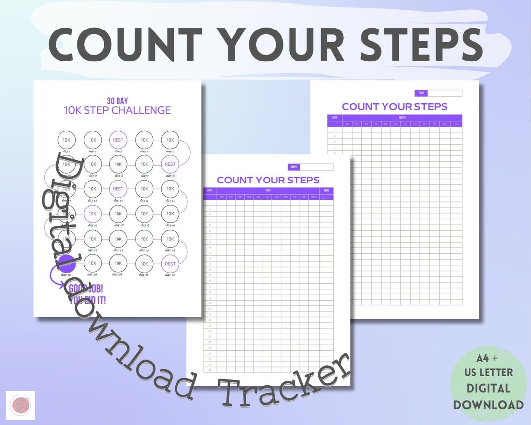 Step Tracker: Count Your Steps, Simple Tracker to Count Your Steps, 10k ...