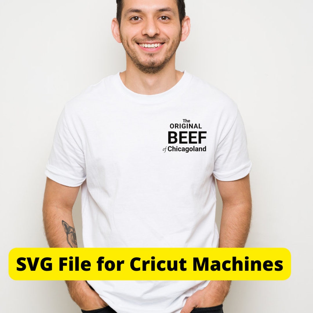 The Original Beef of Chicagoland PNG - the Bear PNG for Cricut - Etsy