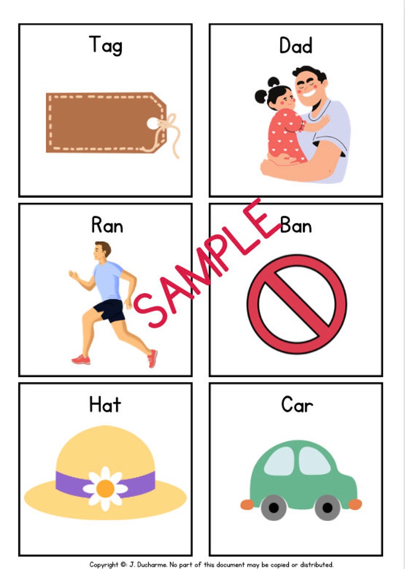 Phonics, CVC Words, Printable, Spelling, Worksheets, Flashcards/ 1st ...