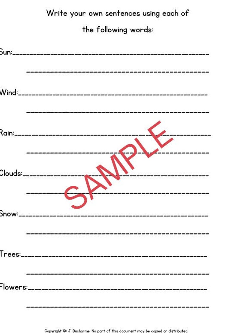 Reading Writing Spelling / Printable Worksheets & Flashcards - Etsy