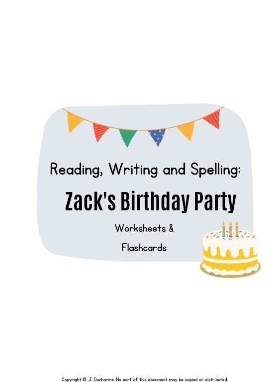 Reading, Writing, Spelling / Printable Worksheets & Flashcards ...