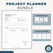 Project to Do Tracker Template, Task Management Tracker, Editable ...