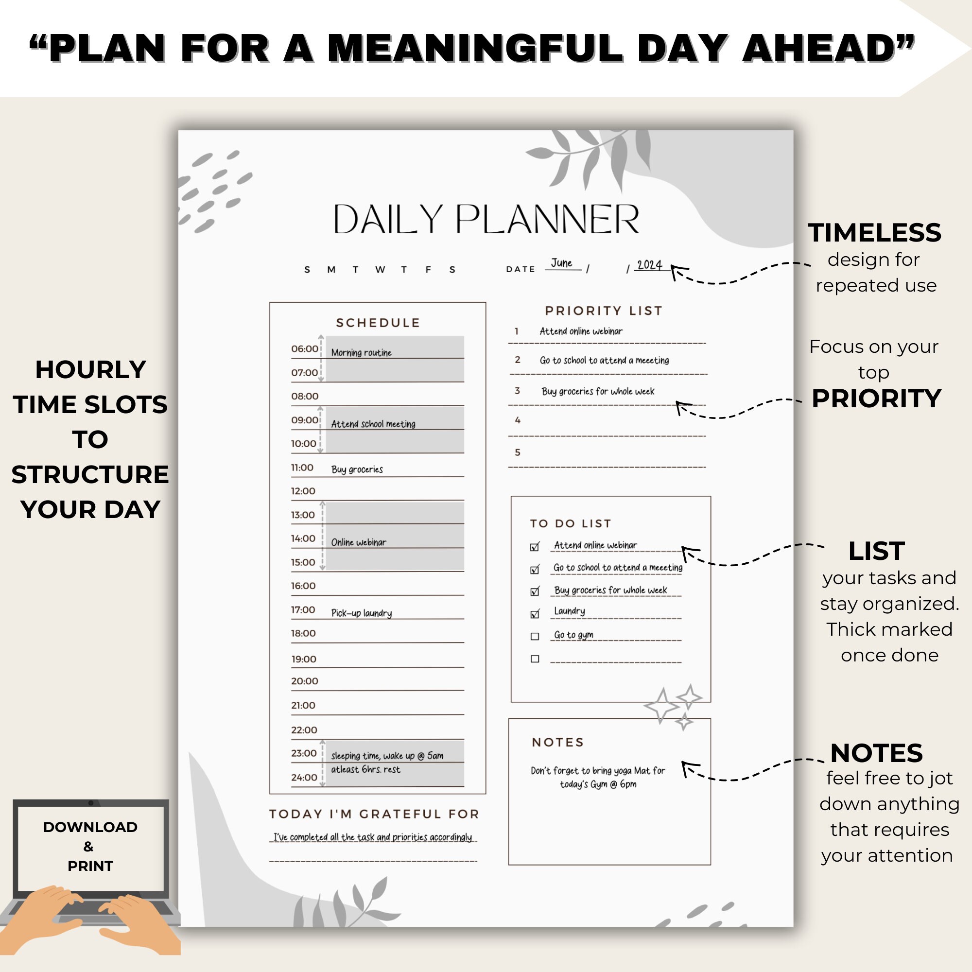Content Planner, Task Tracker, Digital Planner, Activity Tracker ...