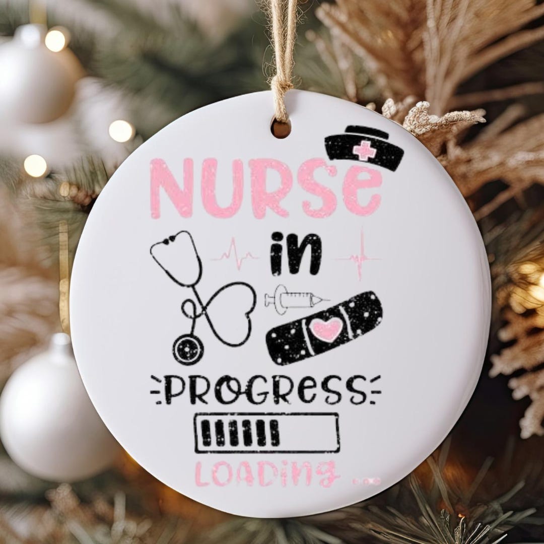 Nurse Life Christmas Ornaments, Personalized Nurse Appreciation ...