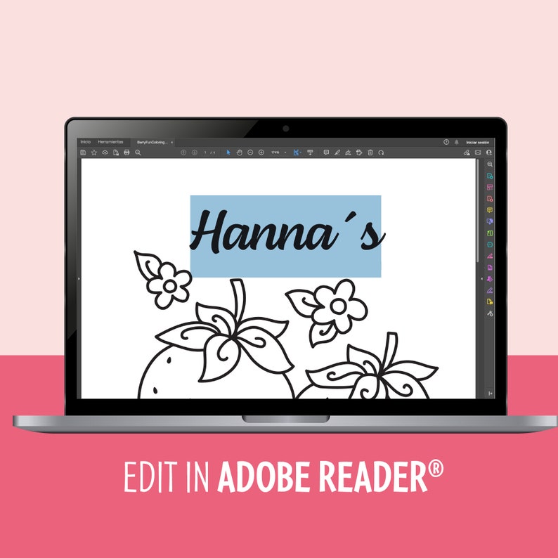 Berry Fun Birthday Activity, Strawberry Party Coloring Page, Summer ...