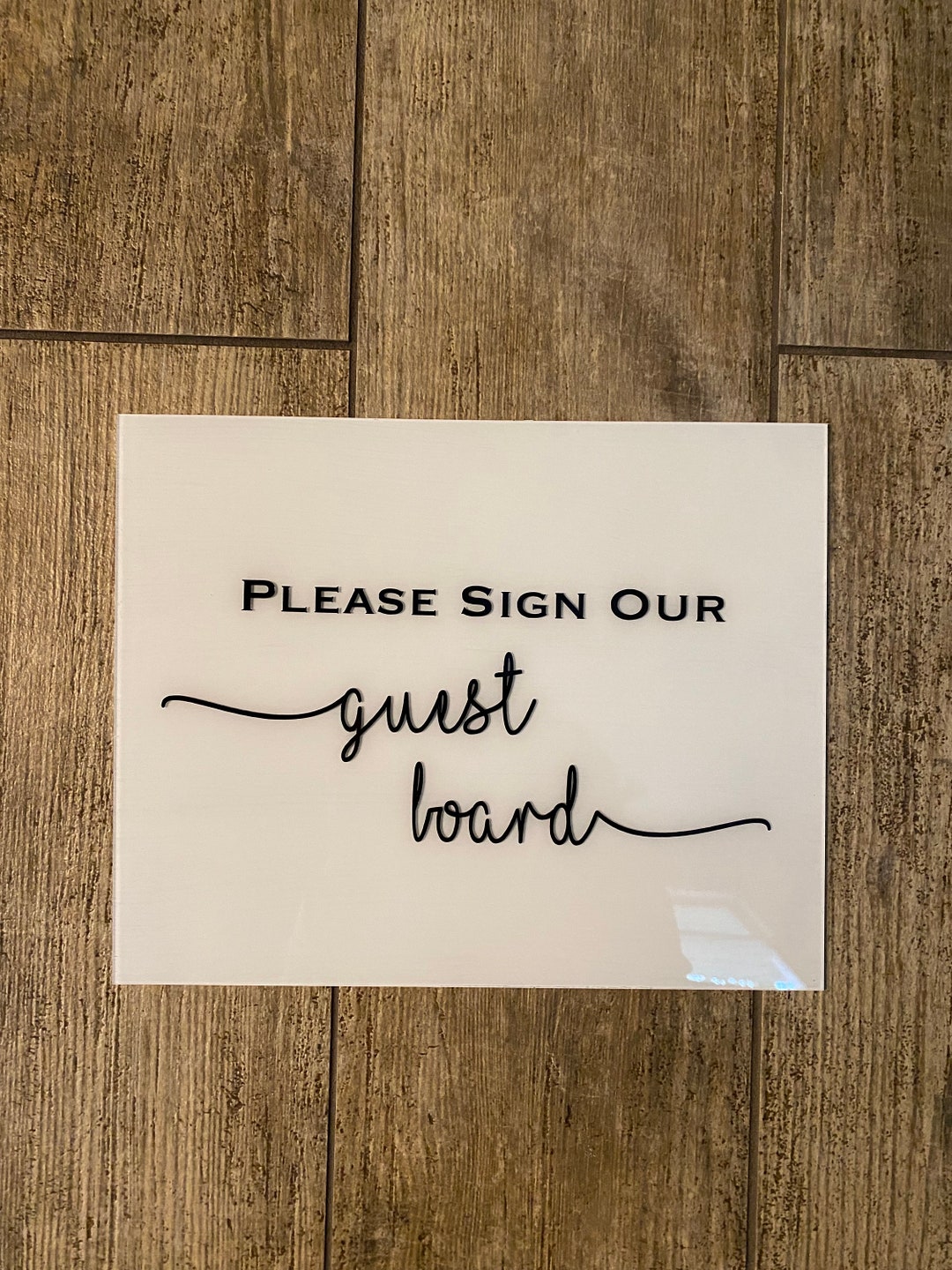 Wedding Guest Book Alternative Sign Alternative Guest Board Custom ...