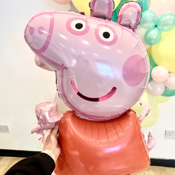 Peppa Pig Balloon - Etsy