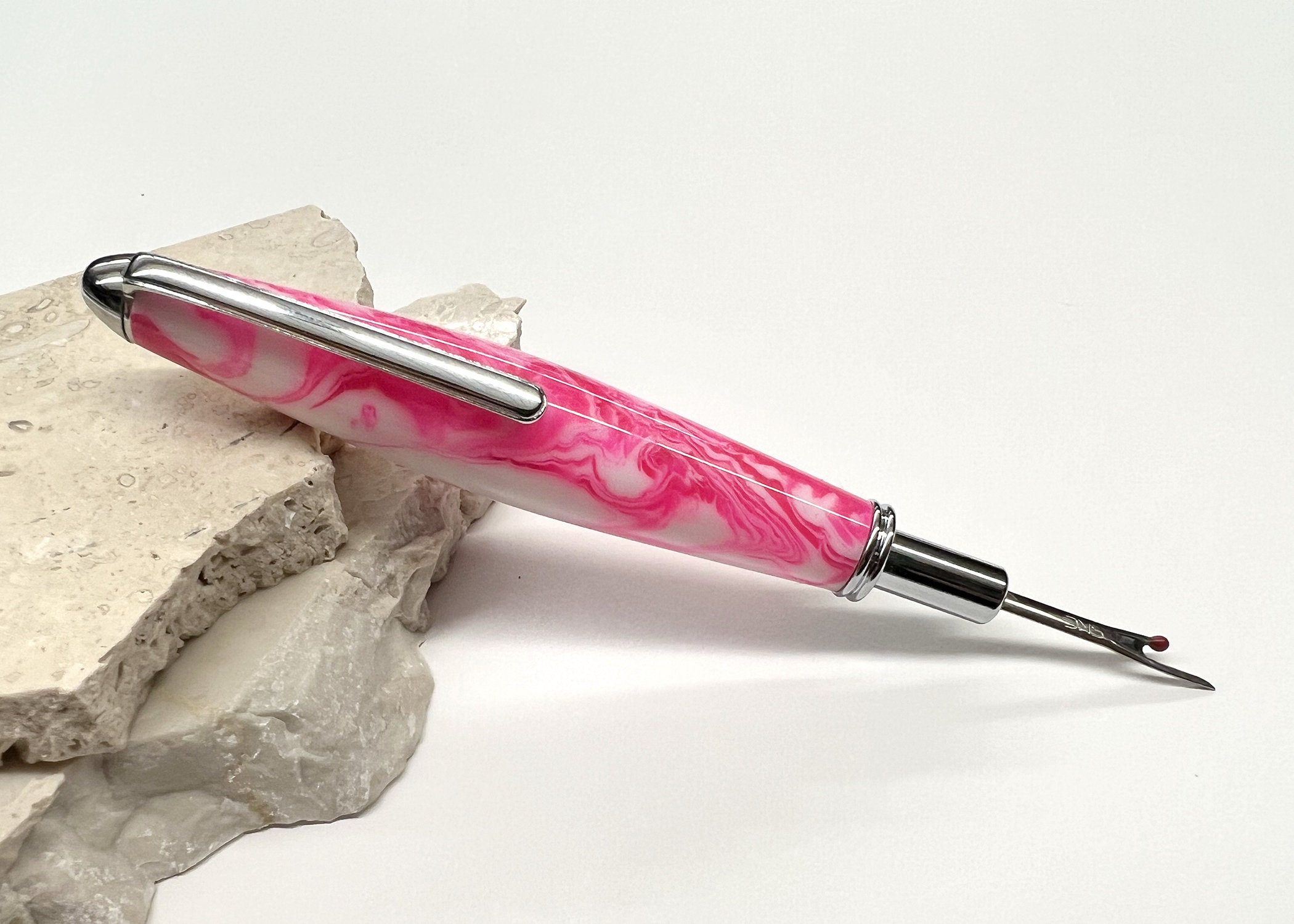 Super Cool Swirled Pink Handmade Seam Ripper - Etsy