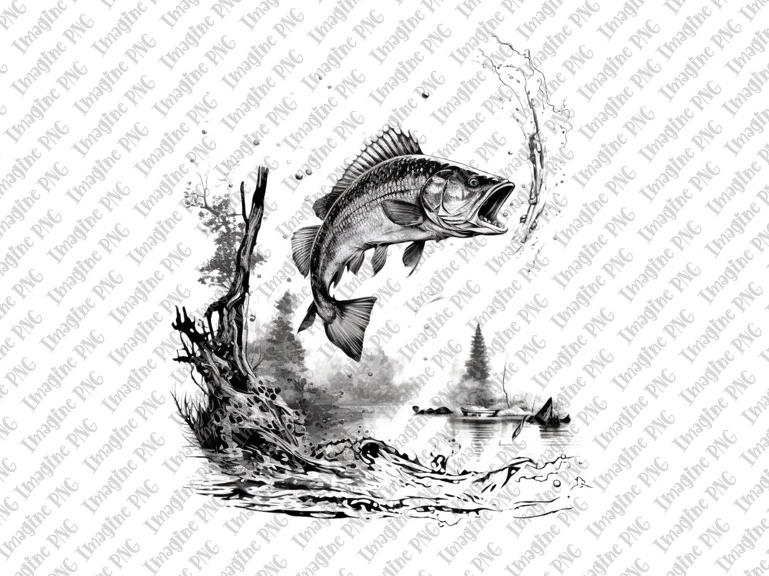 Fish Sublimation Png, Fish PNG, Fishing Sublimation PNG, Fish ...