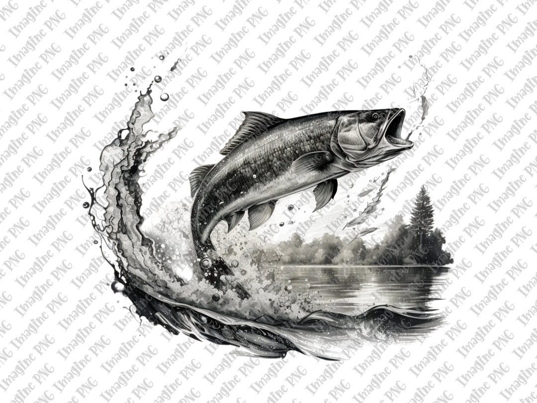 Fish Sublimation Png, Fish PNG, Fishing Sublimation PNG, Fish ...