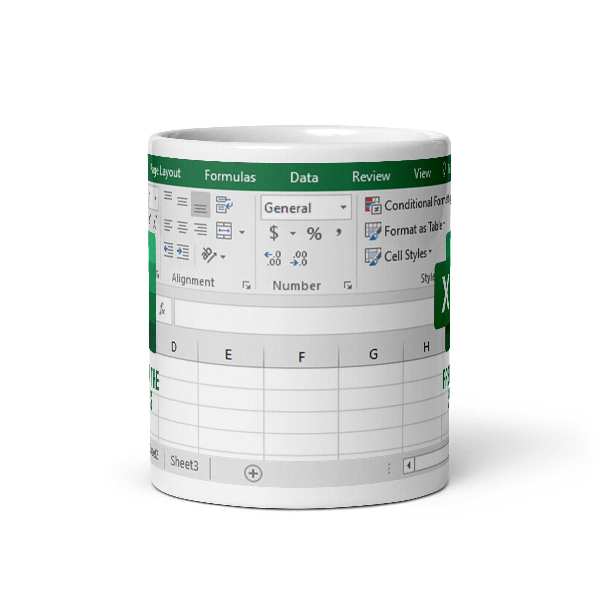 Funny Excel Coffee Mug, Helluva Boss, Gift for Accountants, Data ...