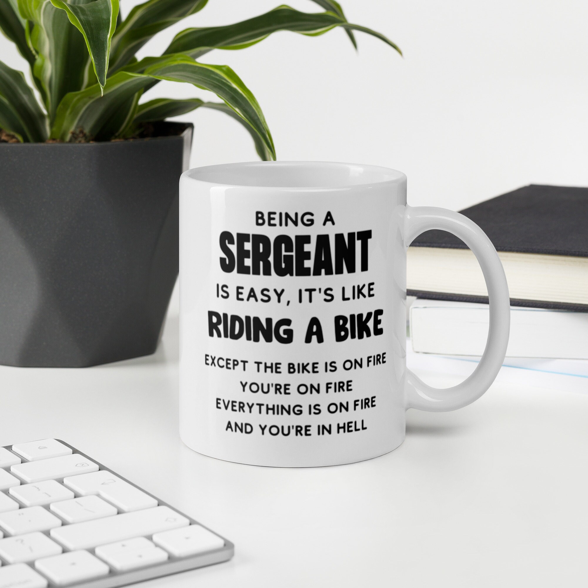 Funny Sergeant Mug-gift for Sergeant-new Sergeant Mug-mug for Sergeant ...