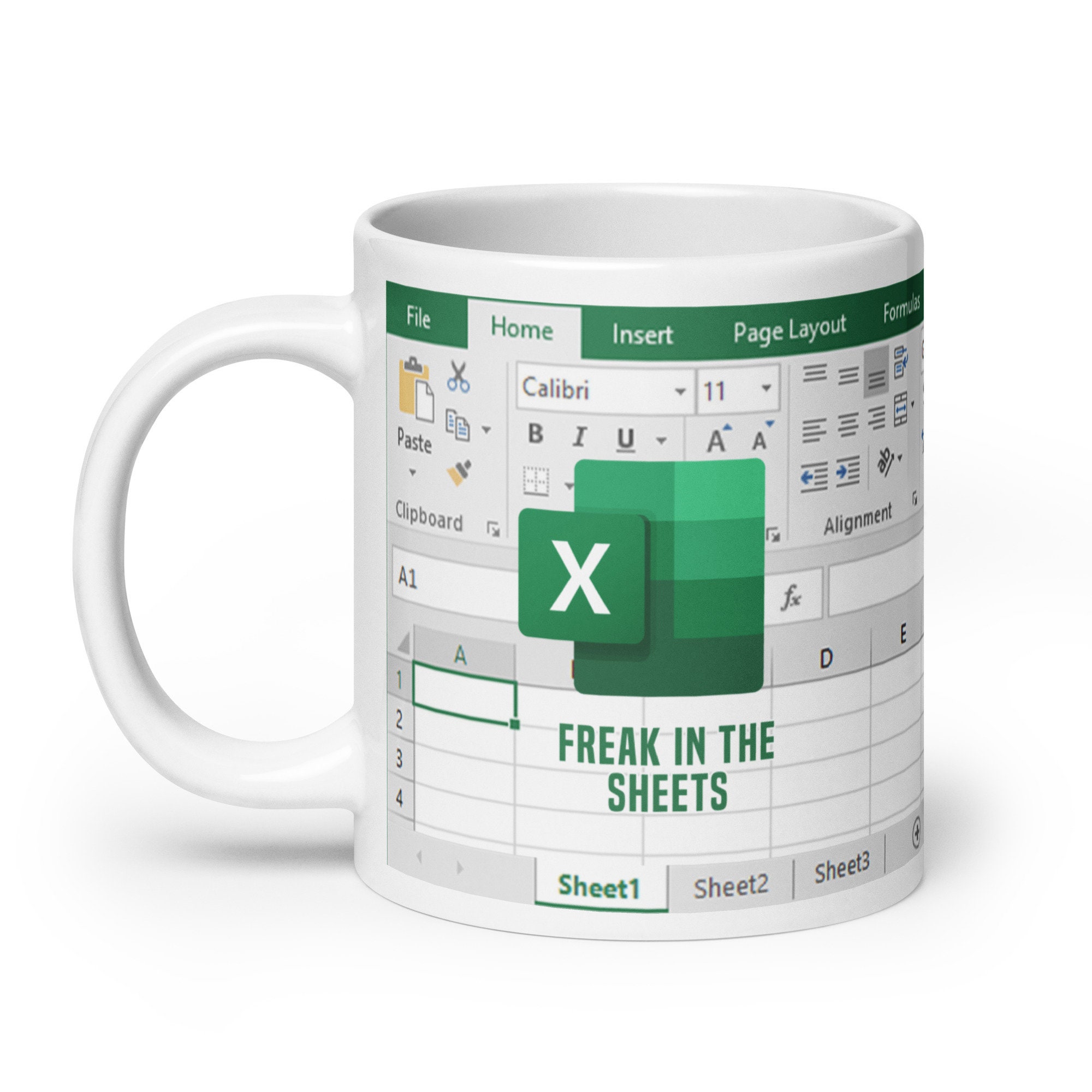 Funny Excel Coffee Mug Helluva Boss Gift for Accountants - Etsy