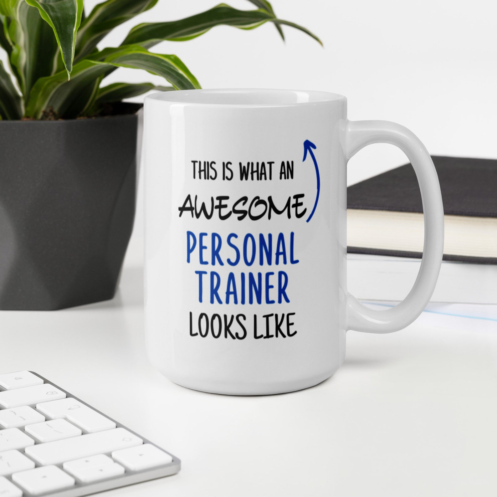 Personal Trainer Gift, Awesome Personal Trainer Mug, Funny Gift for ...