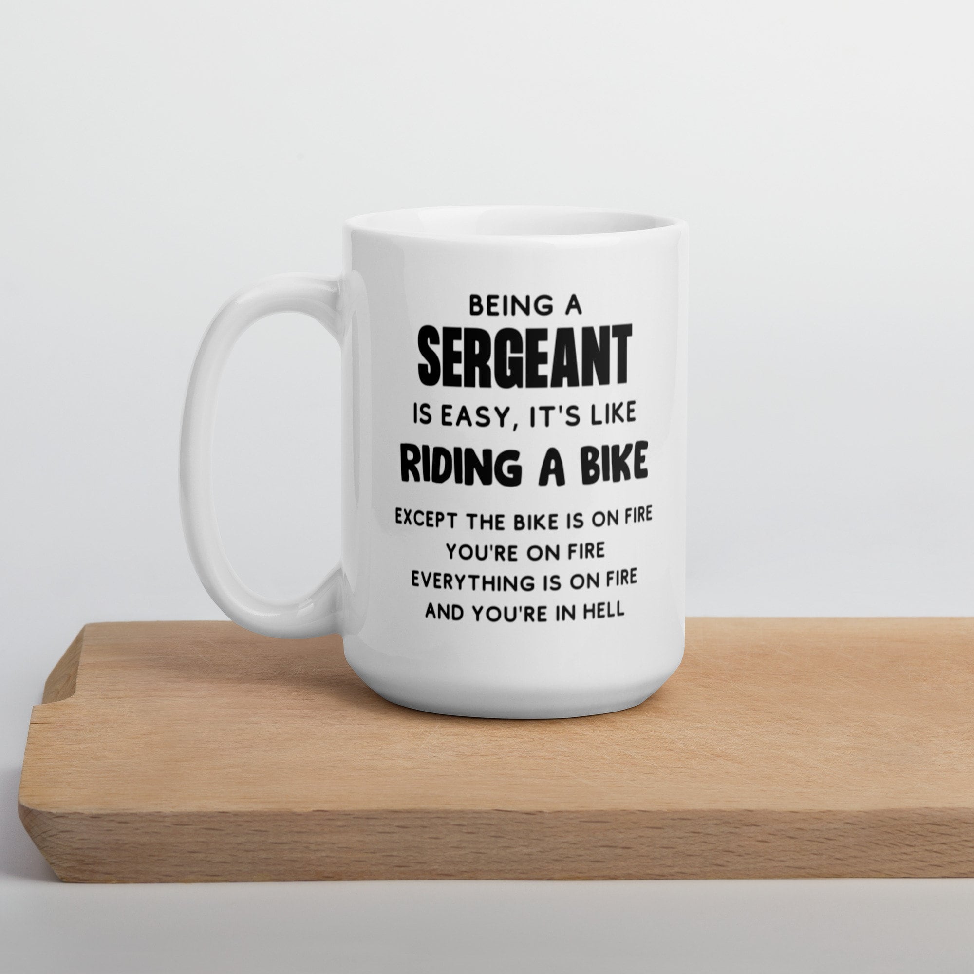 Funny Sergeant Mug-gift for Sergeant-new Sergeant Mug-mug for Sergeant ...