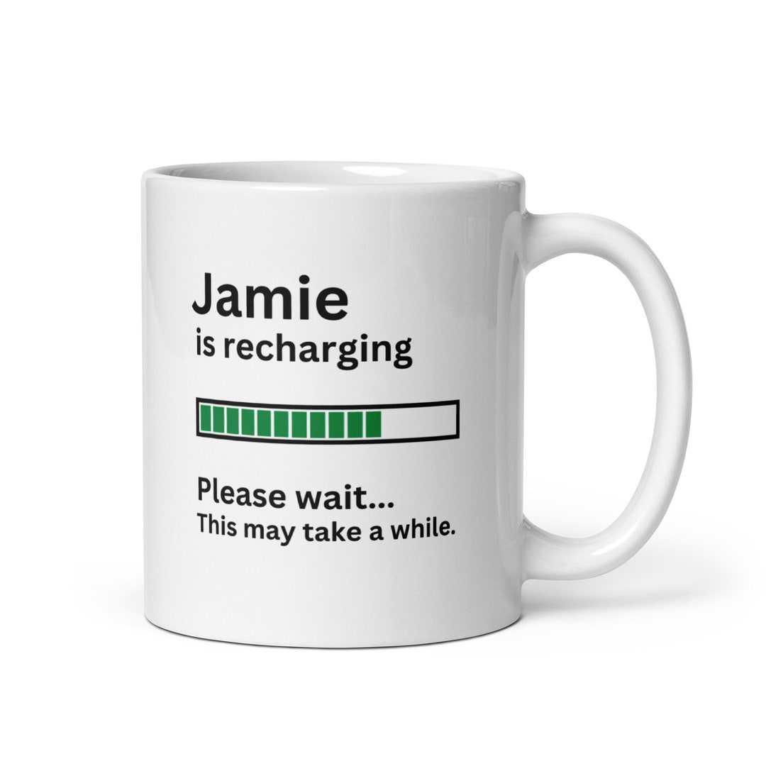 Customizable Mug for Jamie, Personalized Gift for Jamie, Large Coffee ...