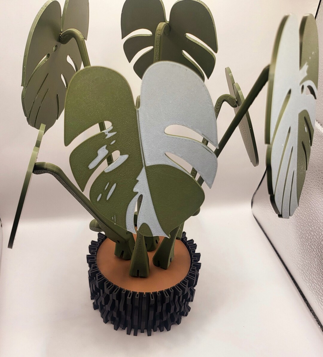 Monstera Plant (leaf Coasters) - Etsy