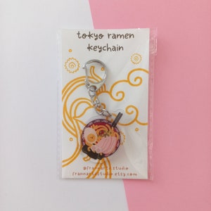 Ramen Keychain / Cute Kawaii Japanese Food Accessory, Cute Gift Idea - Etsy