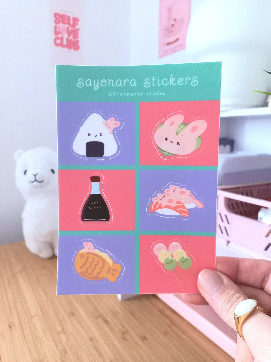 Kawaii Japanese Sticker Sheet // Cute Japanese Food, Journal Stickers ...