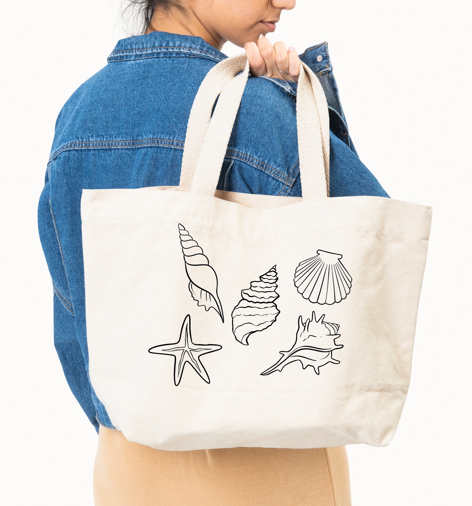 Shell Line Art Digital Clipart, Shell Line Drawing, Shell Svg, Shell ...