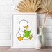 Reading Duckling,book Duck,book Lover,reading,duck Illustration,cute ...