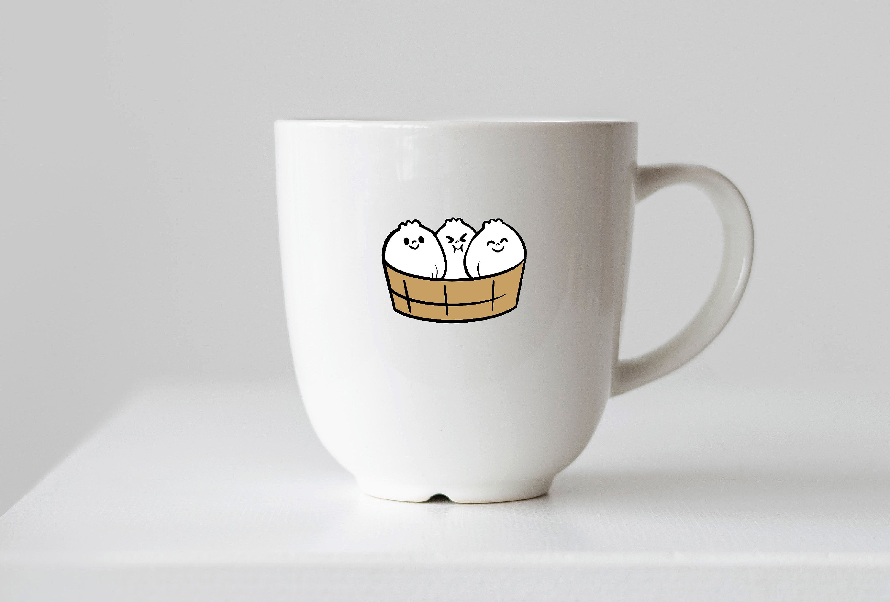 Dumpling Digital Clipart, Xiao Long Bao Svg Png, Dumpling Svg Png, Cute ...