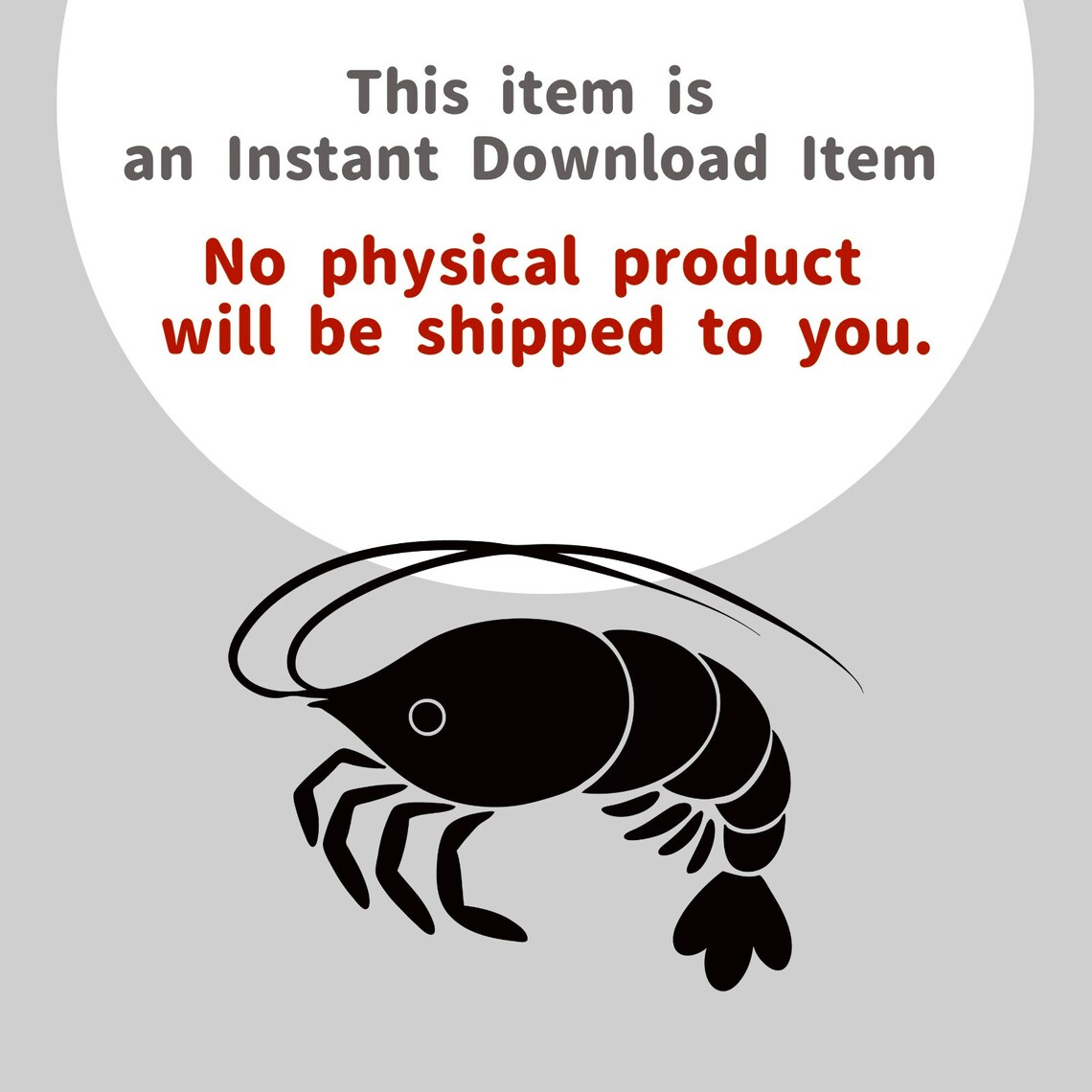 Simple Shrimp, Png Shrimp Clipart,printable Digital Shrimp, Shrimp Cut ...