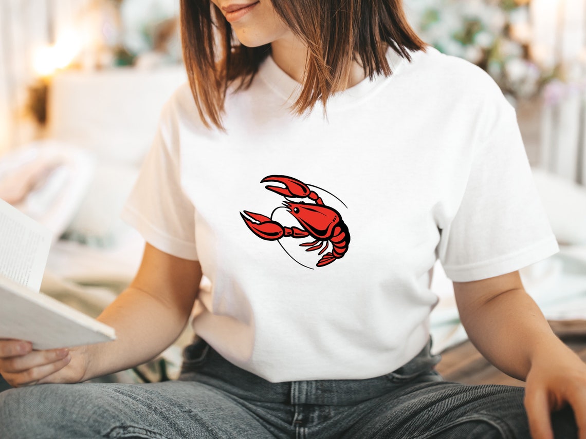 Crawfish Svg Png, Crawfish Digital Clipart, Crayfish Svg Png, Cartoon ...