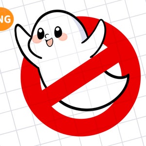 Cute No Ghost Logo,ghost Illustration,ghost Png,no Ghost Icon,kawaii ...