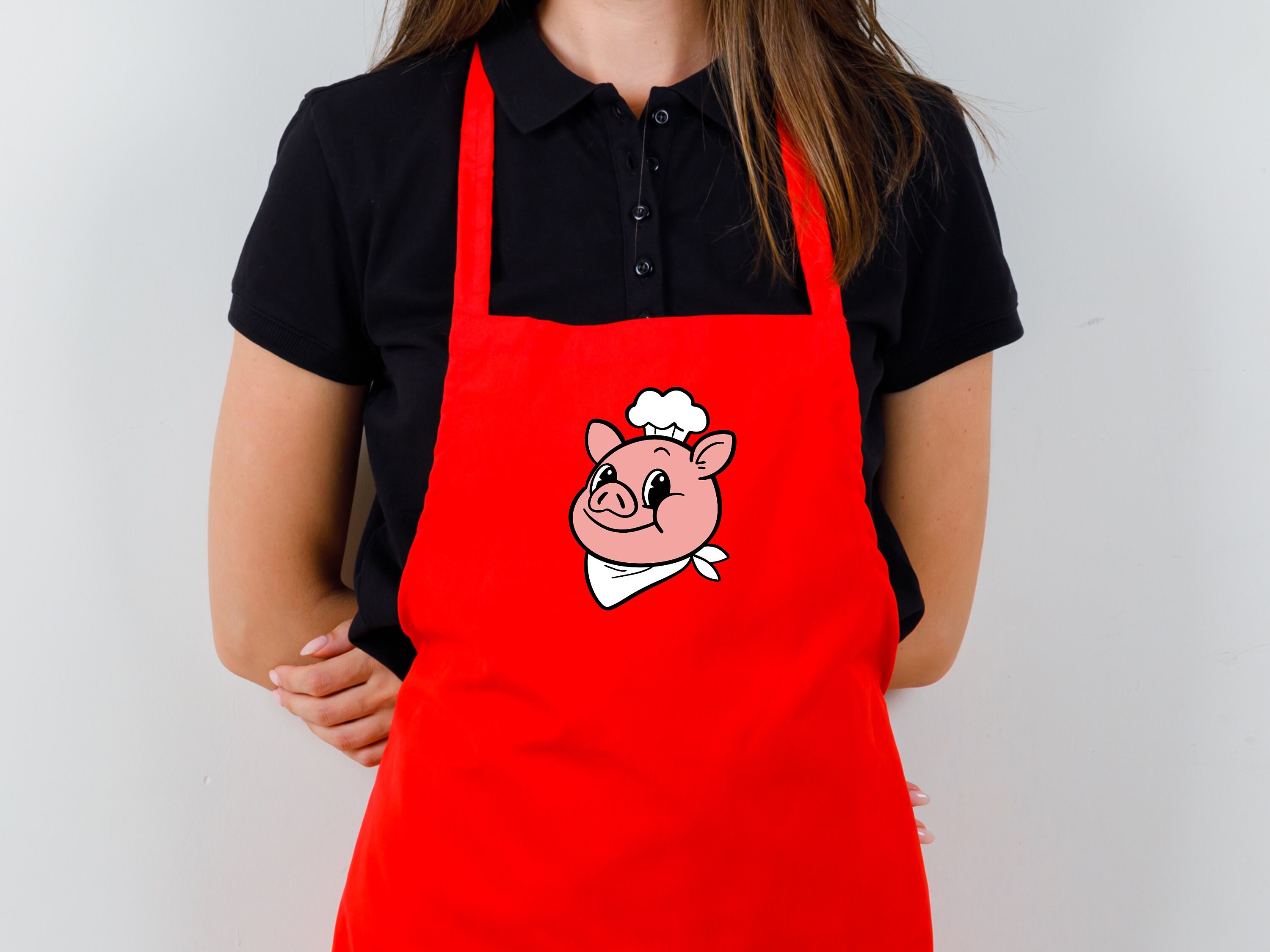 Chef Pig Drawing,pig Png,pig Svg,pig Illustration,pig Lineart,cute ...