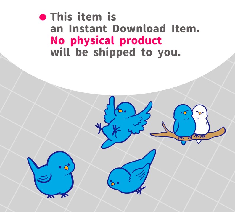 Blue Bird Digital Clipart,bluebird Svg,blue Bird Png,cute Blue Bird ...