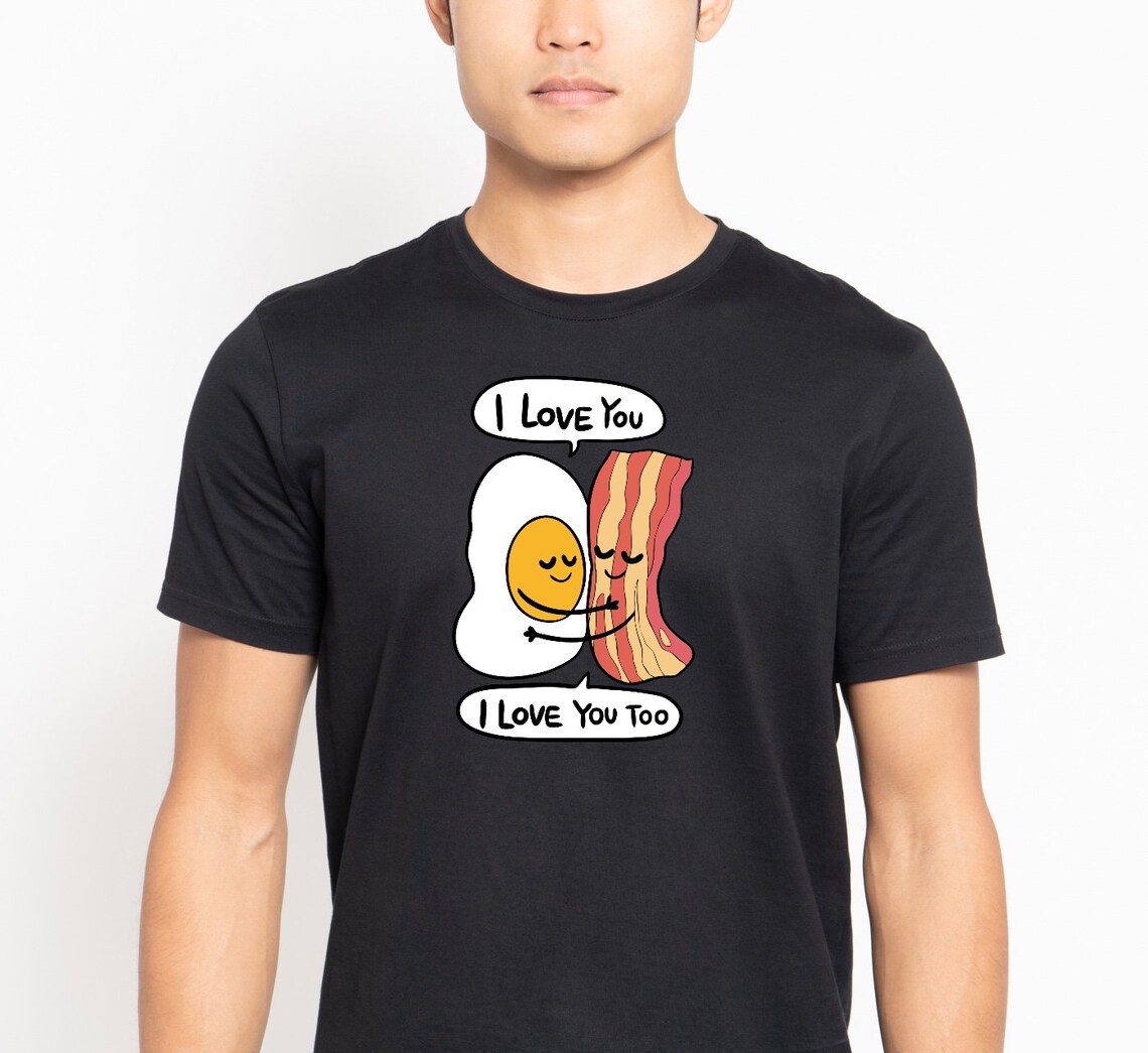 Bacon and Egg Clipart, Instant Download Bacon Egg, Kawaii Bacon Egg, I ...