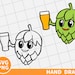 Beer Hop, Hop Digital Clipart, Beer Hop Svg, Bear Hop Png, Hop ...