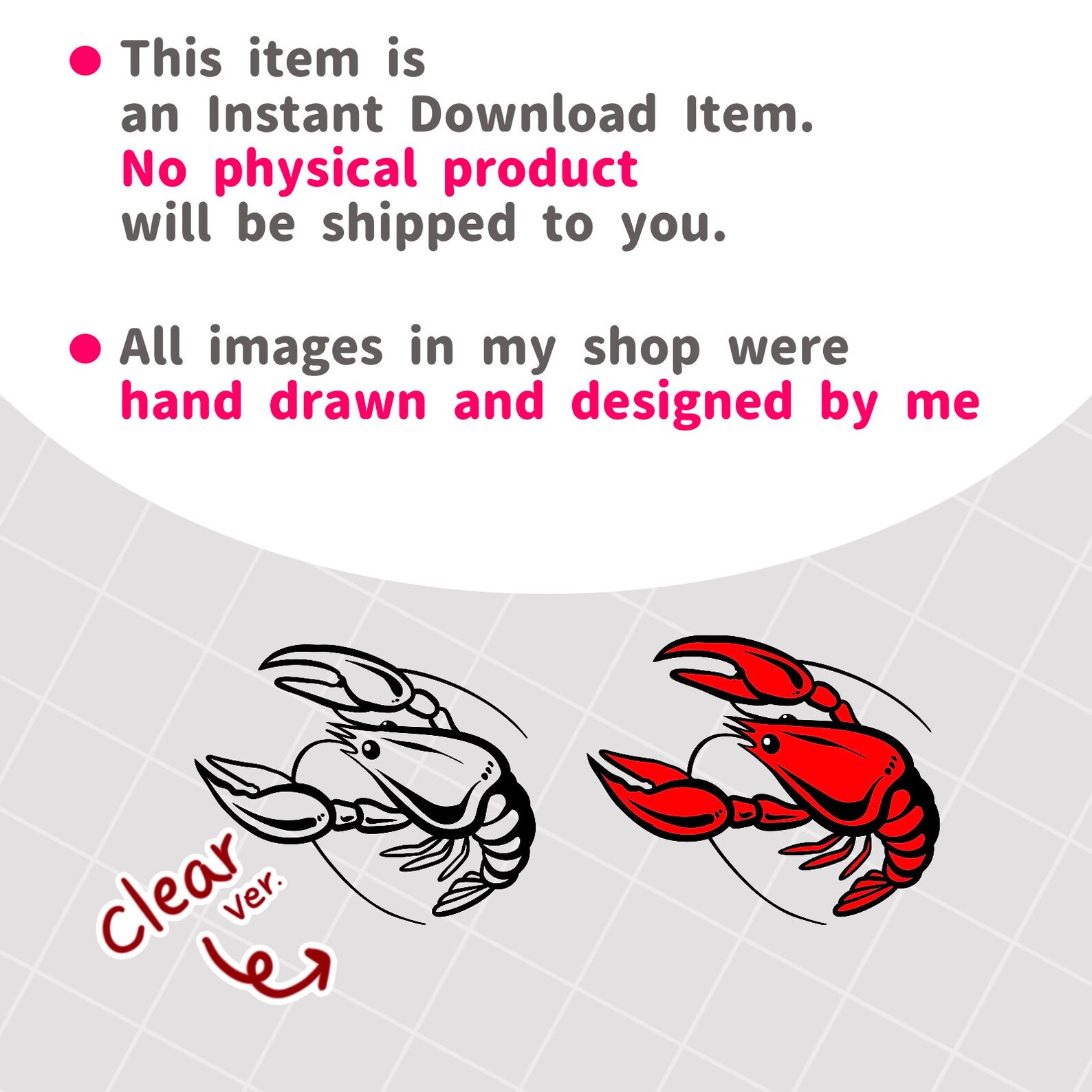 Crawfish Svg Png, Crawfish Digital Clipart, Crayfish Svg Png, Cartoon ...