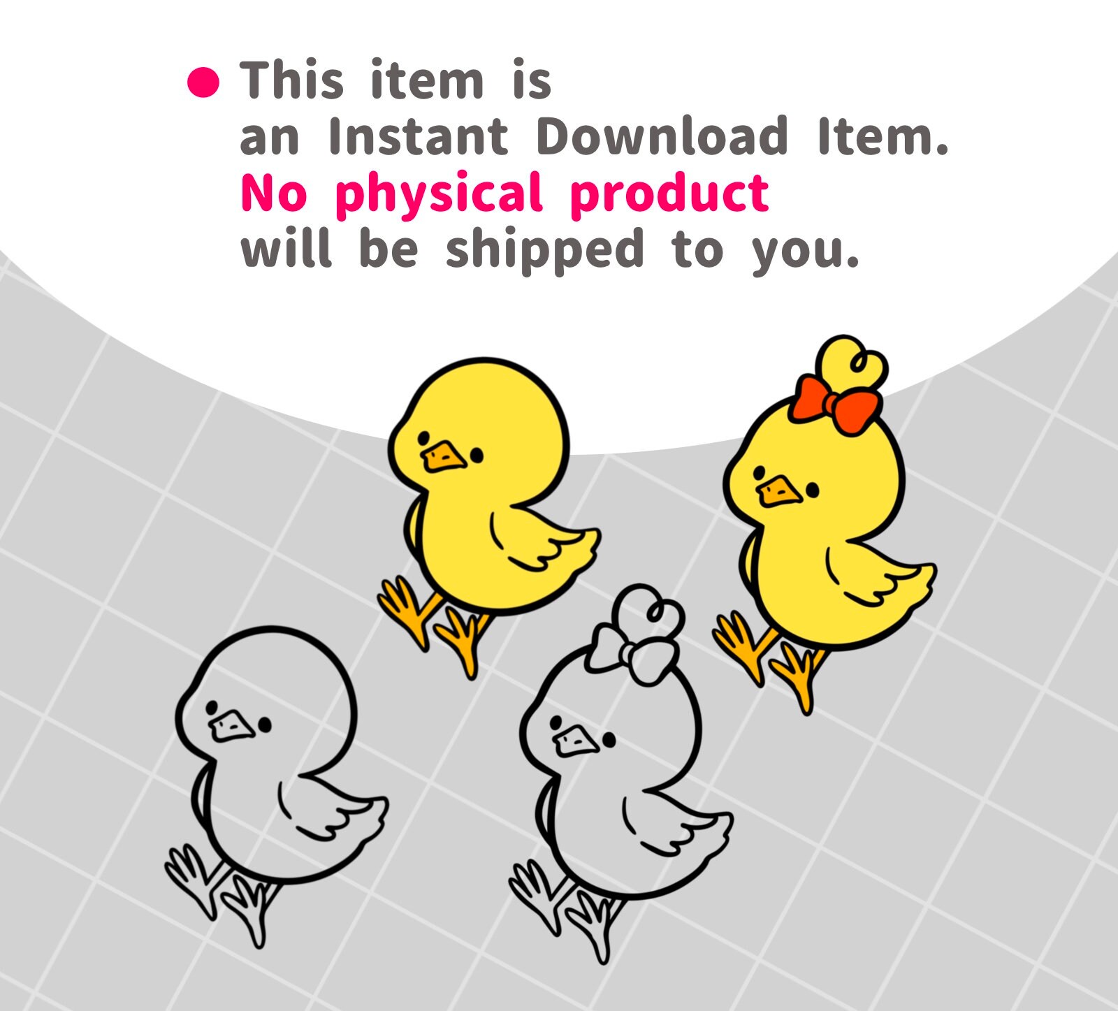 Chicken Girl,chicken Boy,cute Chick Png,kawaii Chicken Illustration ...