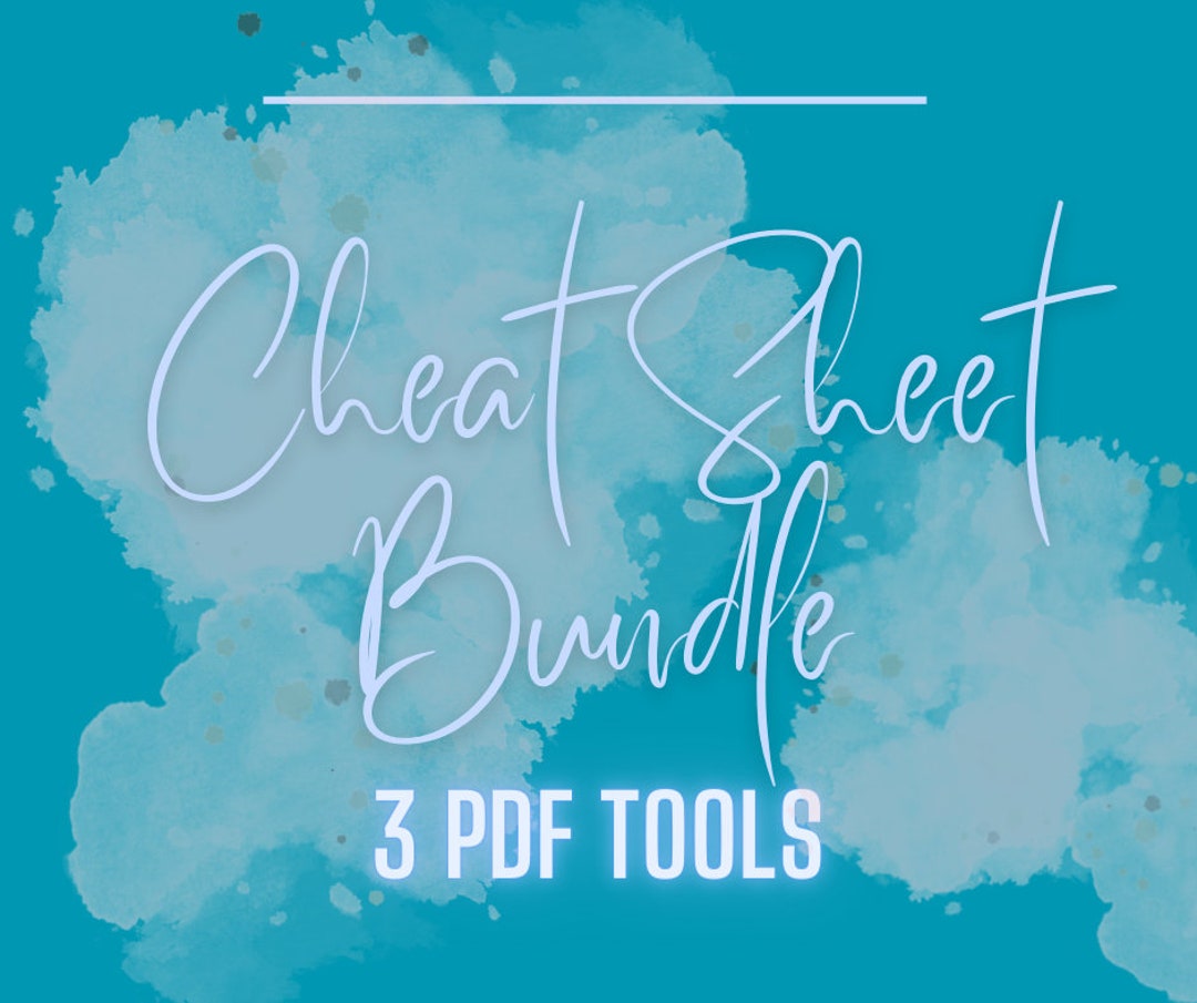 Clinical Cheat Sheet BUNDLE for Primary Care, PDF Digital Download ...