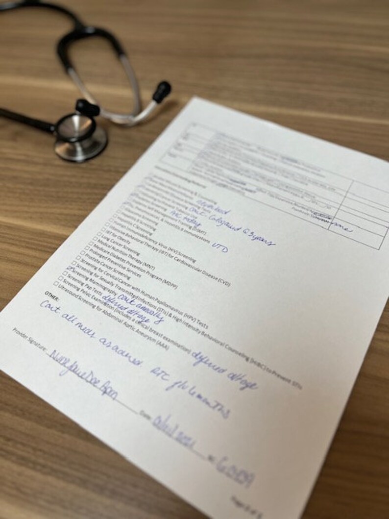 Medicare Wellness Visit SOAP Note Digital Download - Etsy