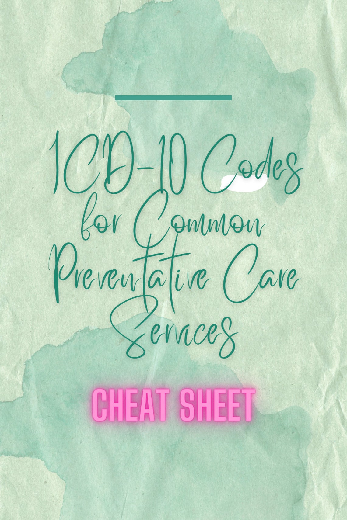 Clinical Cheat Sheet BUNDLE for Primary Care, PDF Digital Download ...