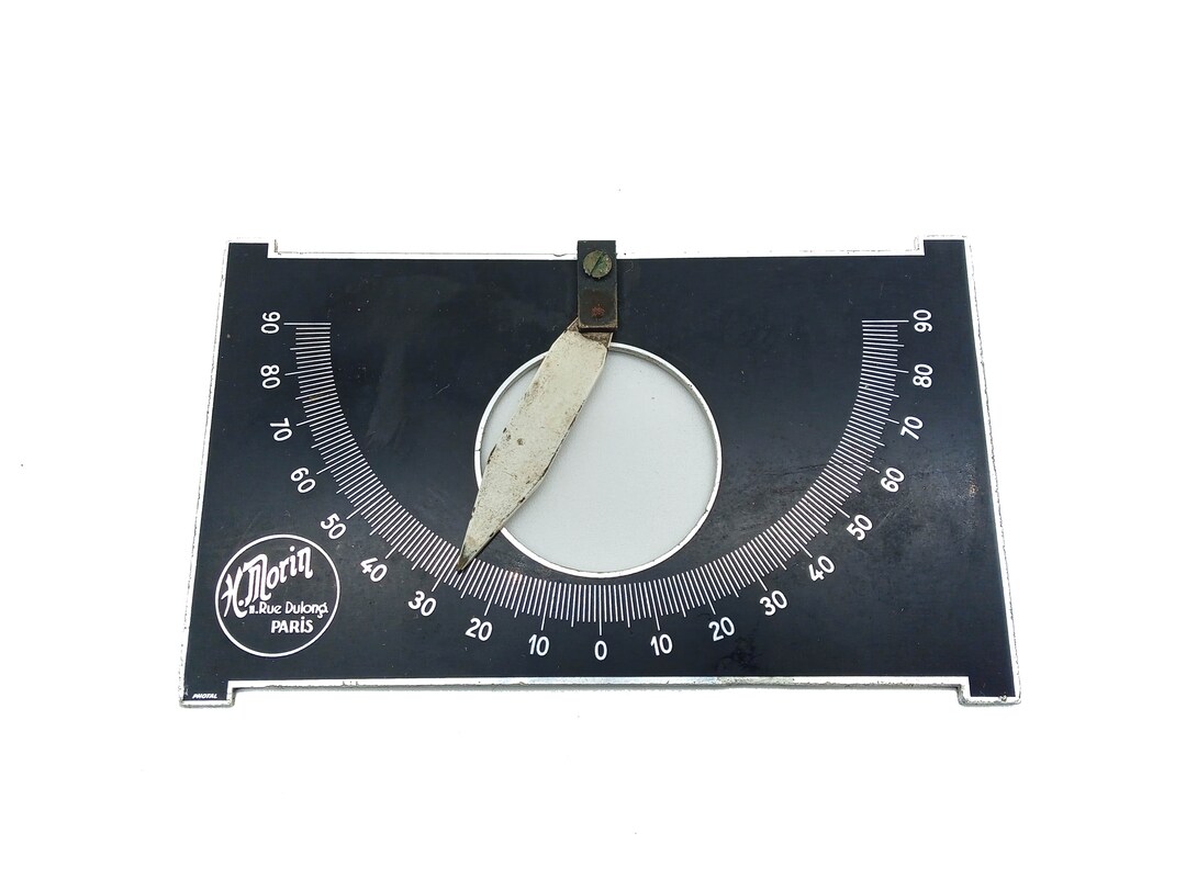Henri Morin Scientific Precision Protractor for Drawing Work From the ...