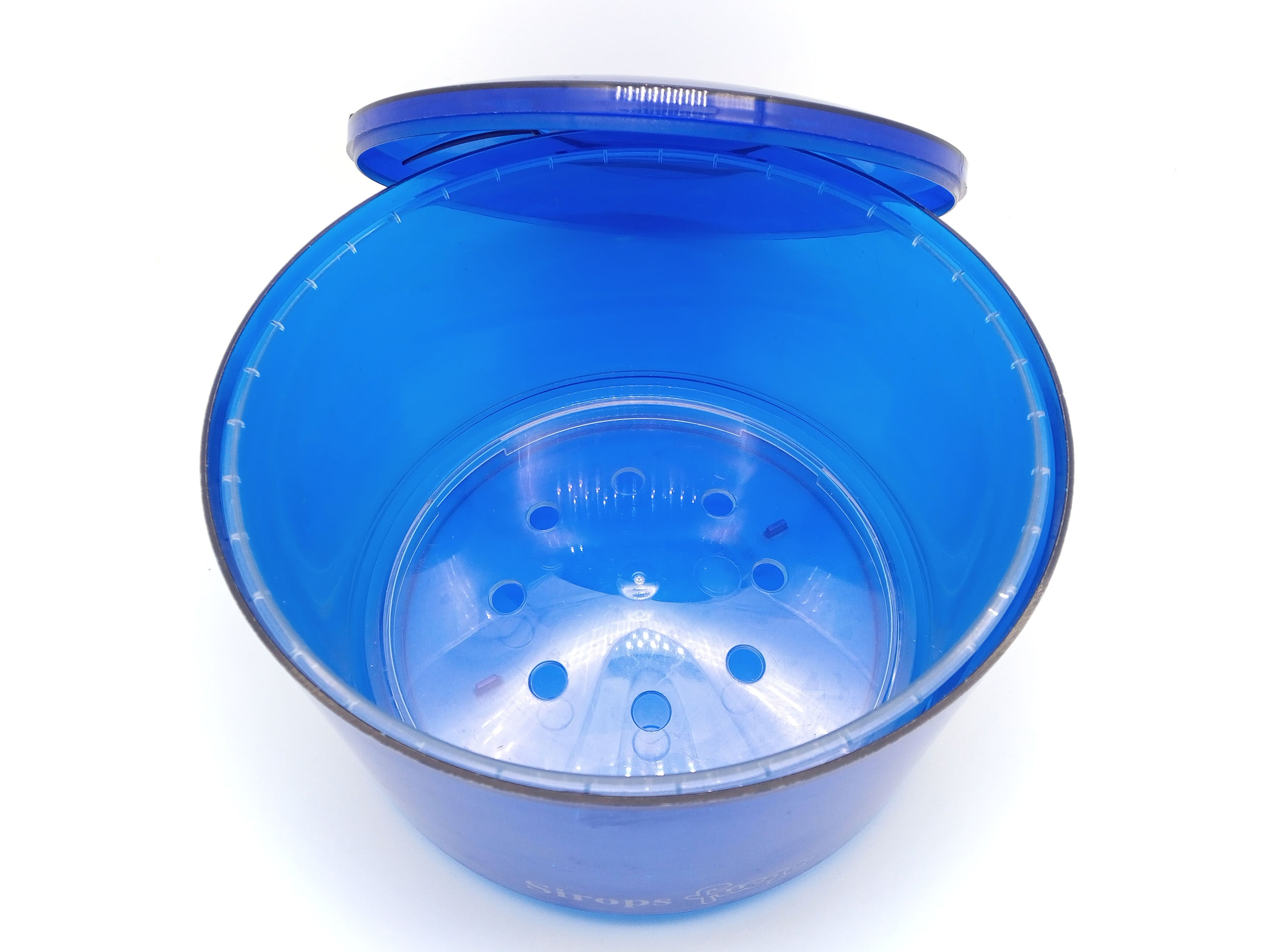 Large Transparent Blue FUEGO Syrup Bar Advertising Ice Cube Tray With ...