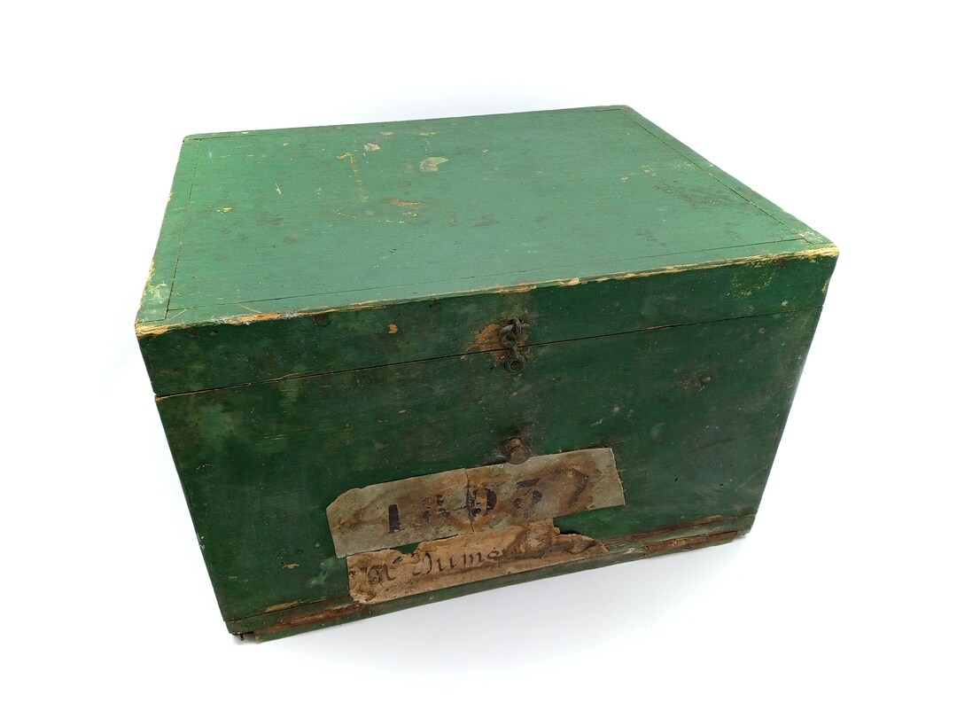 Old Wooden Storage Box for Notaries / Lawyers for Registers - Etsy UK