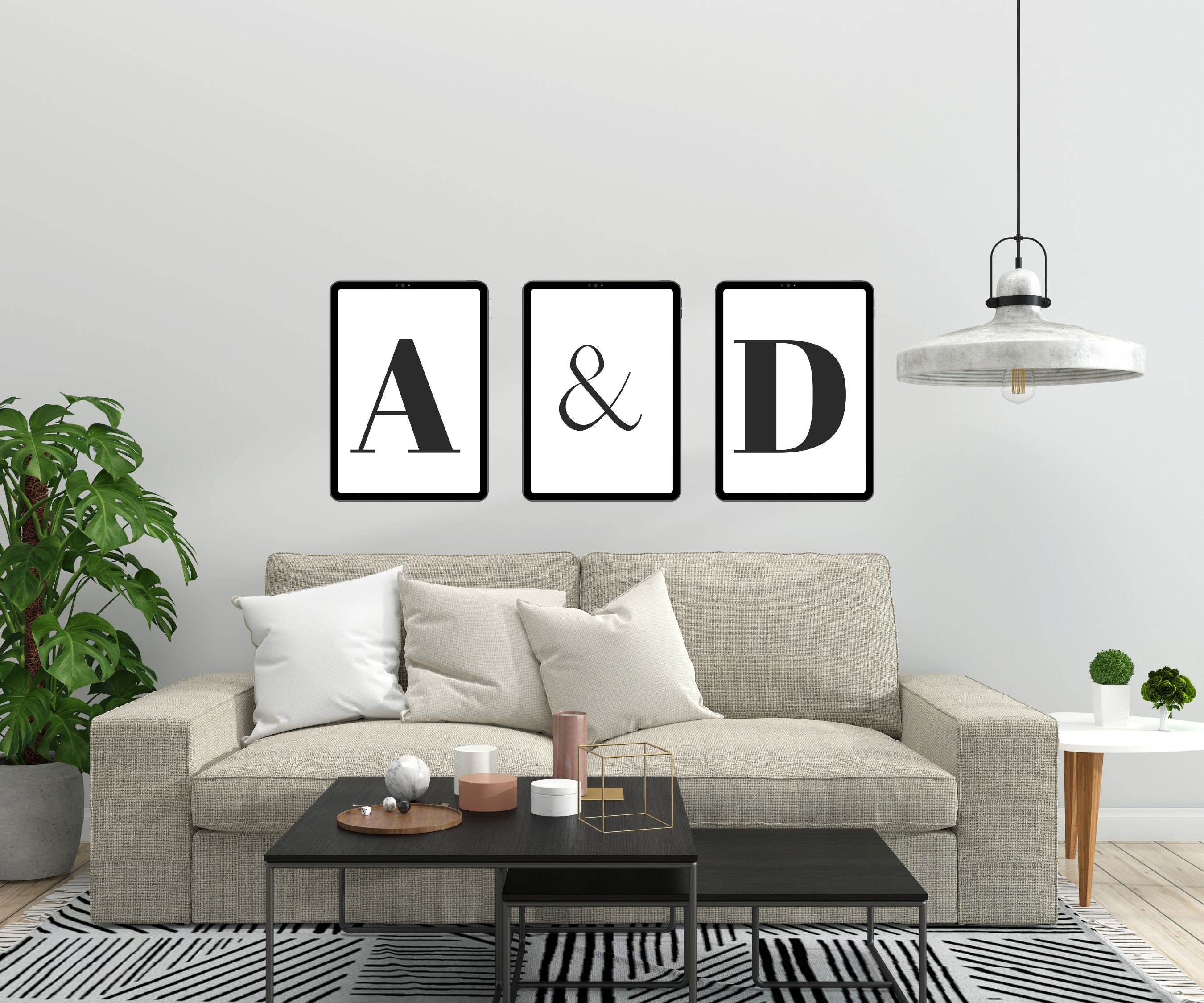 Printable Letter, Letter Sign, Printable Wall Art, Letters Poster ...