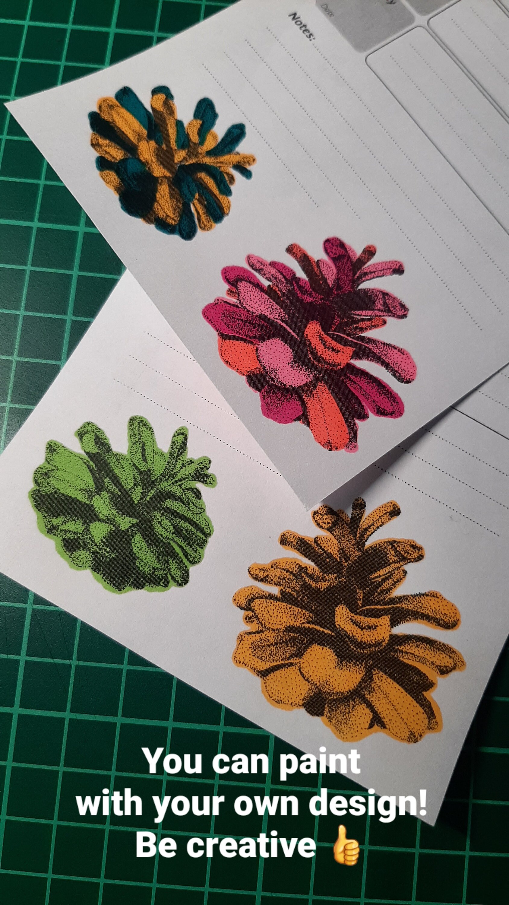 Weekly Planner Printable cones, Digital Download - Etsy