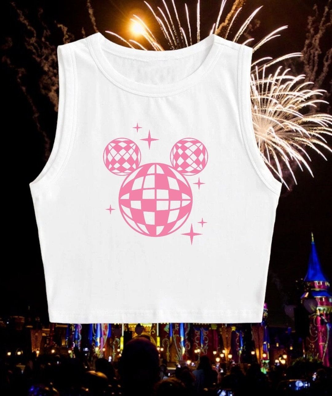 Vintage Disco Era Crop Top | Disney Inspired Crop Top | Disney Shirt ...