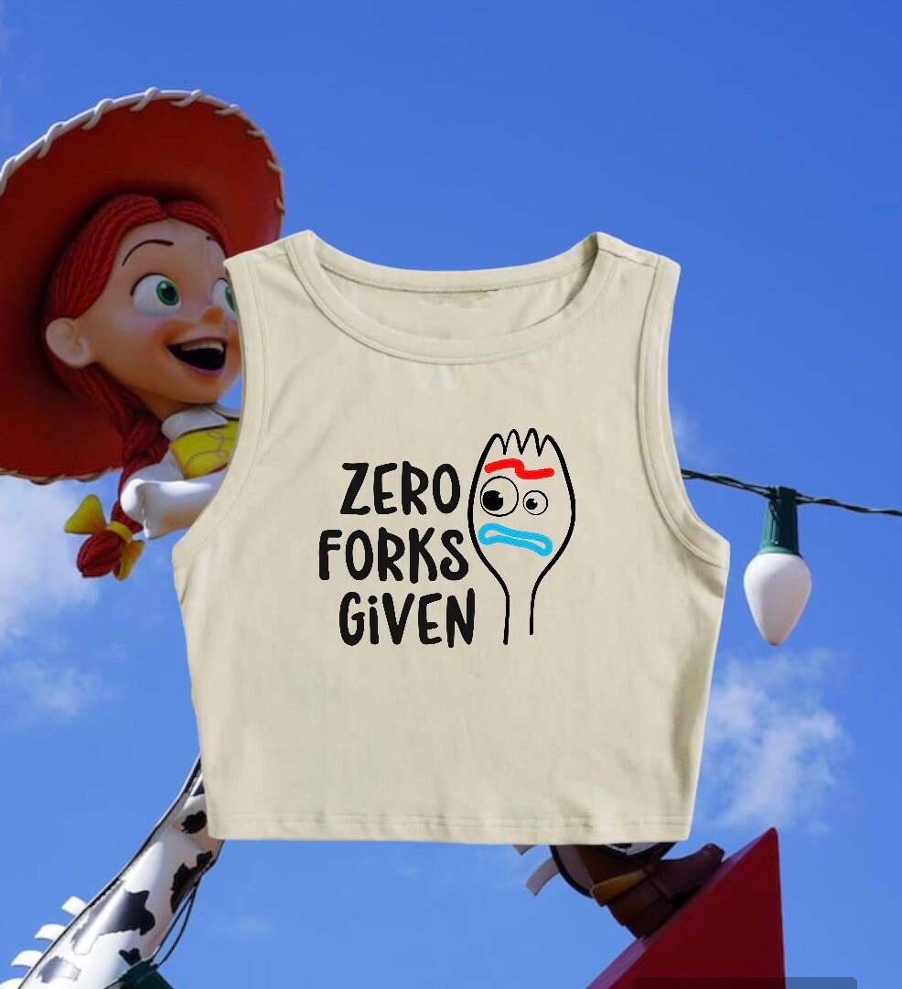 Zero Forks Given Disney Toy Story Inspired Crop Top - Etsy