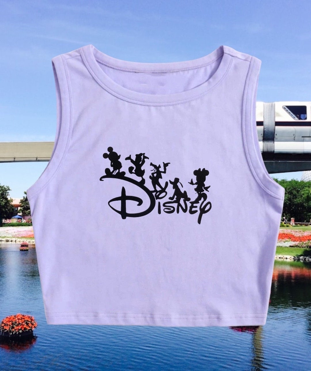 Disney Squad Crop Tank | Disney Inspired Crop Top | Mickey and Friends ...