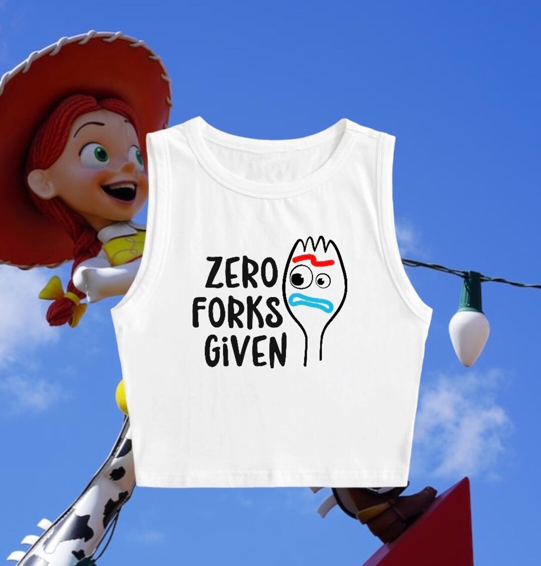 Zero Forks Given Disney Toy Story Inspired Crop Top - Etsy