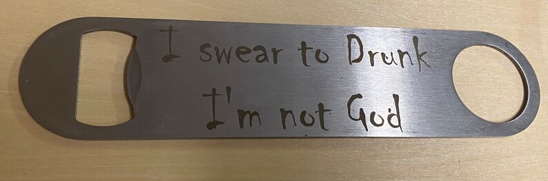 Personalized large Custom Engraved Bar Keys, Gifts for Bartenders or ...